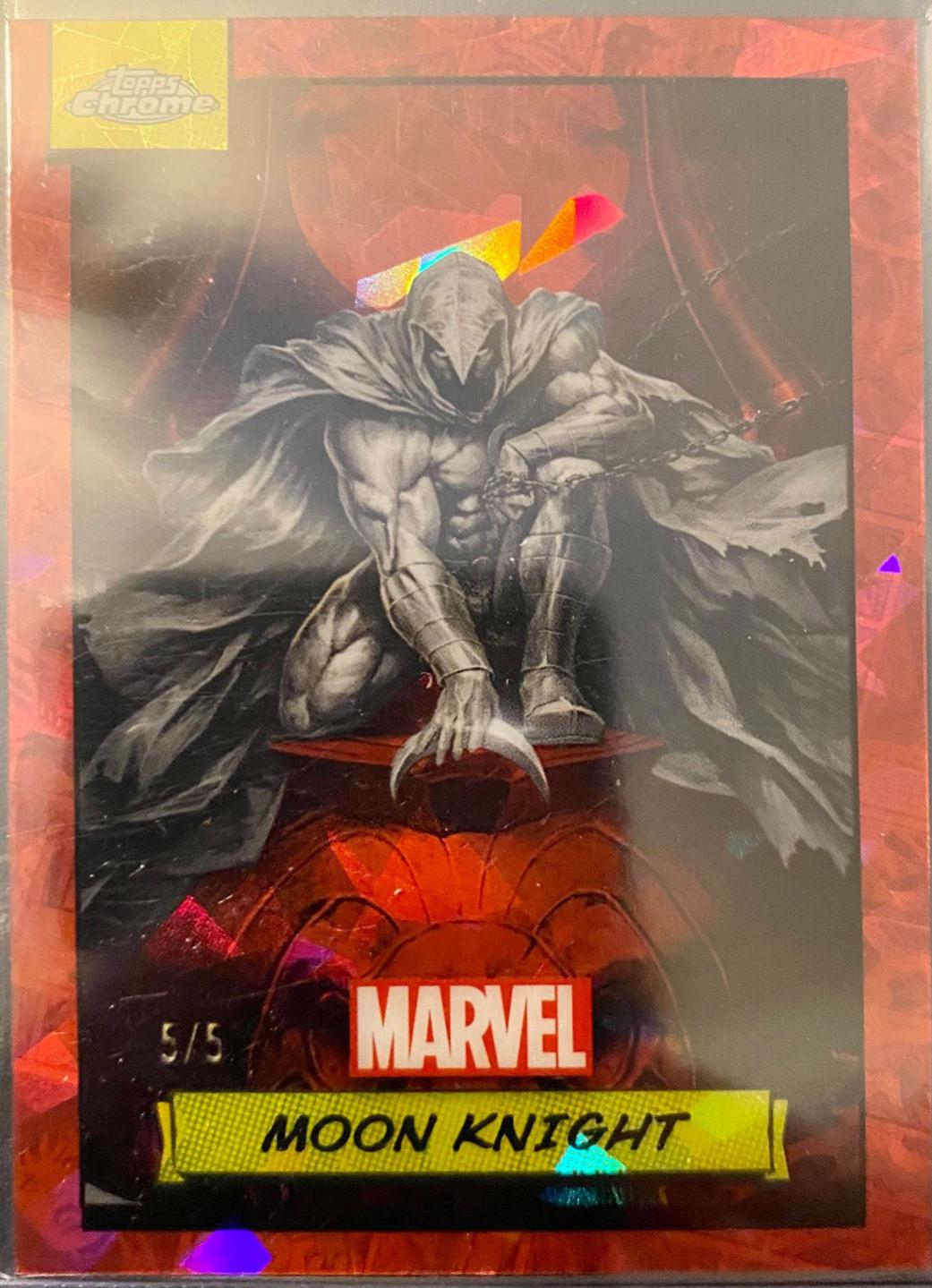 Moon Knight [Red Sapphire] #31 Prices | Marvel 2024 Topps Chrome ...