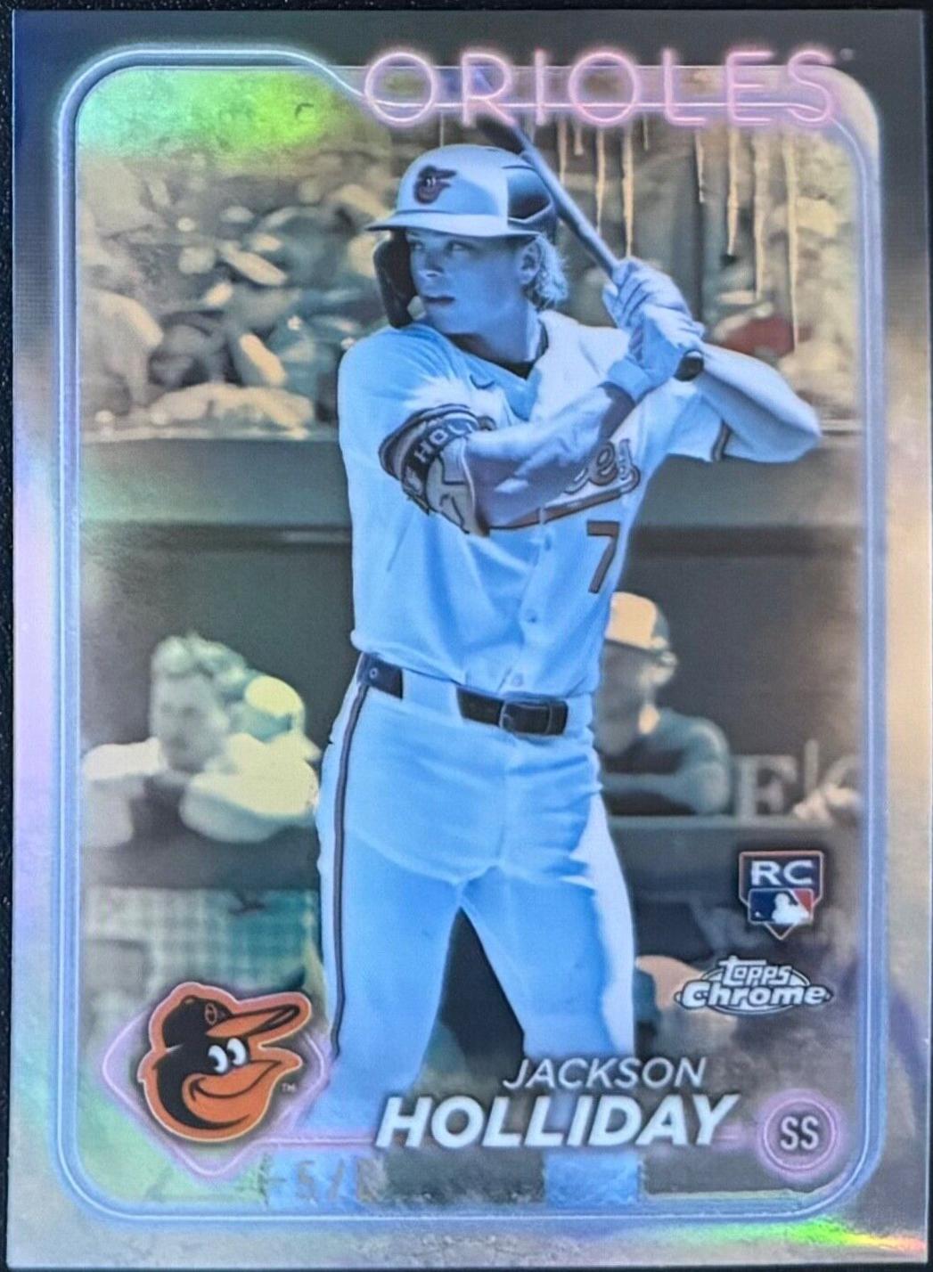 Jackson Holliday [Frozenfractor] #88 Prices | 2024 Topps Chrome ...