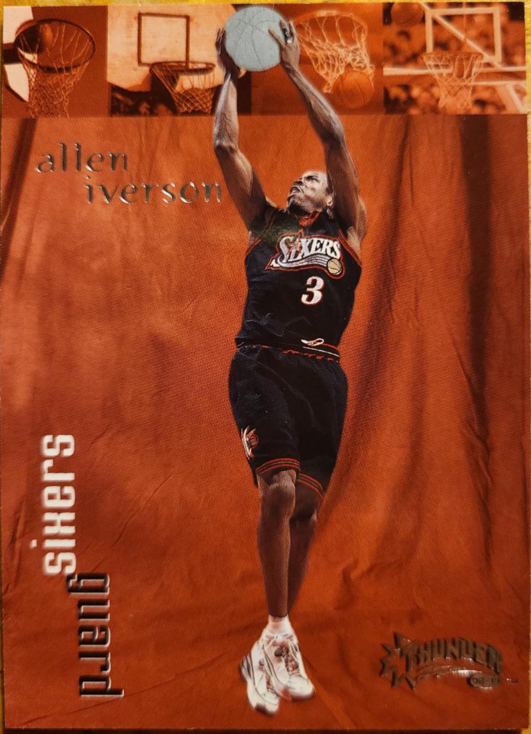 Allen Iverson #117 Prices | 1998 Skybox Thunder | Basketball Cards