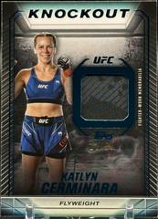 Katlyn Cerminara [Blue] #KR-KC Prices | 2024 Topps Knockout UFC Relic ...