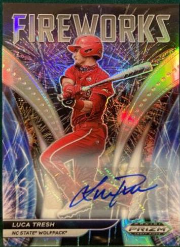 Luca Tresh [Autograph Silver Prizm] #F-LT Prices | 2021 Panini Prizm ...
