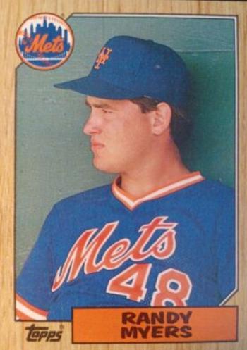 Randy Myers #213 Prices [Rookie] | 1987 Topps | Baseball Cards