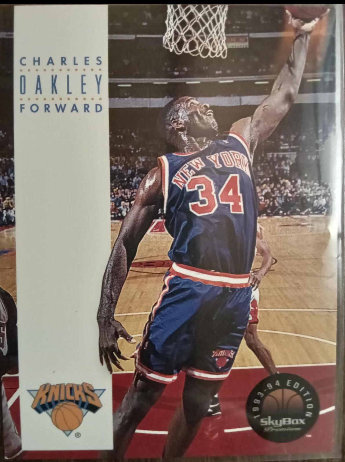 Charles Oakley #128 Prices | 1993 Skybox Premium | Basketball Cards
