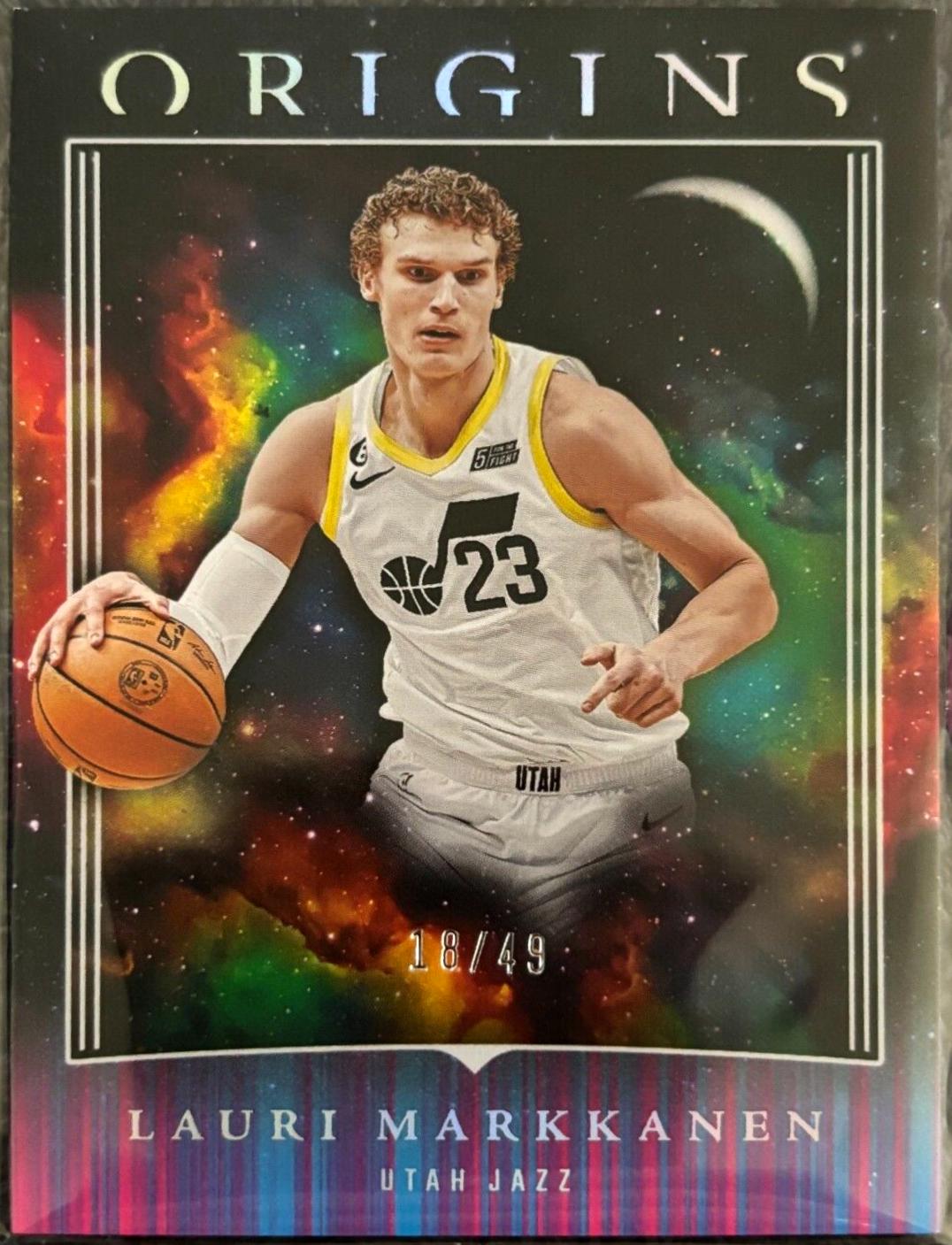 Lauri Markkanen [Purple FOTL] #11 Prices | 2023 Panini Origins ...