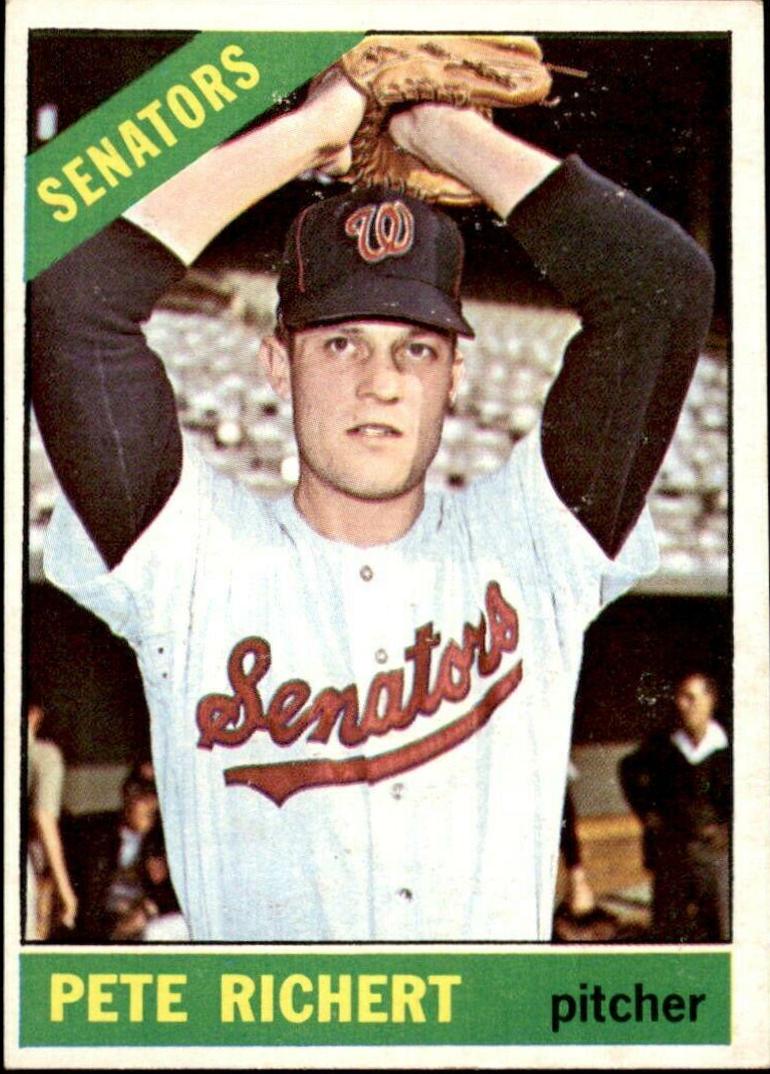 Pete Richert #95 Prices | 1966 Topps | Baseball Cards