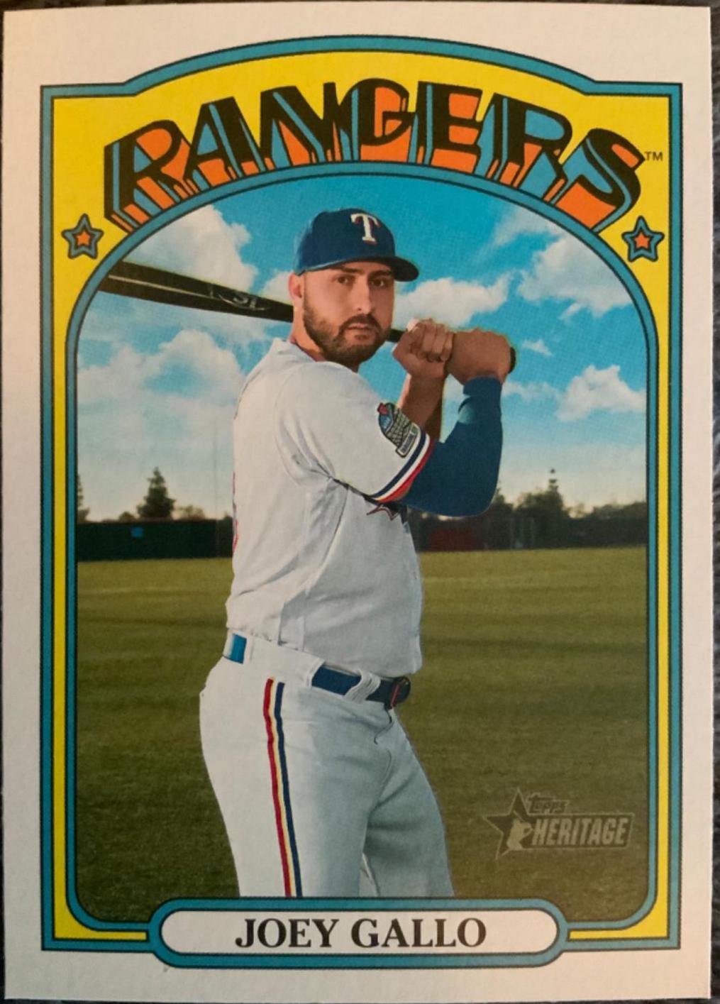 Joey Gallo #179 Prices | 2021 Topps Heritage | Baseball Cards