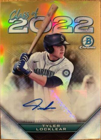 Tyler Locklear [Gold] #C22A-TL Prices | 2022 Bowman Draft Class of ...