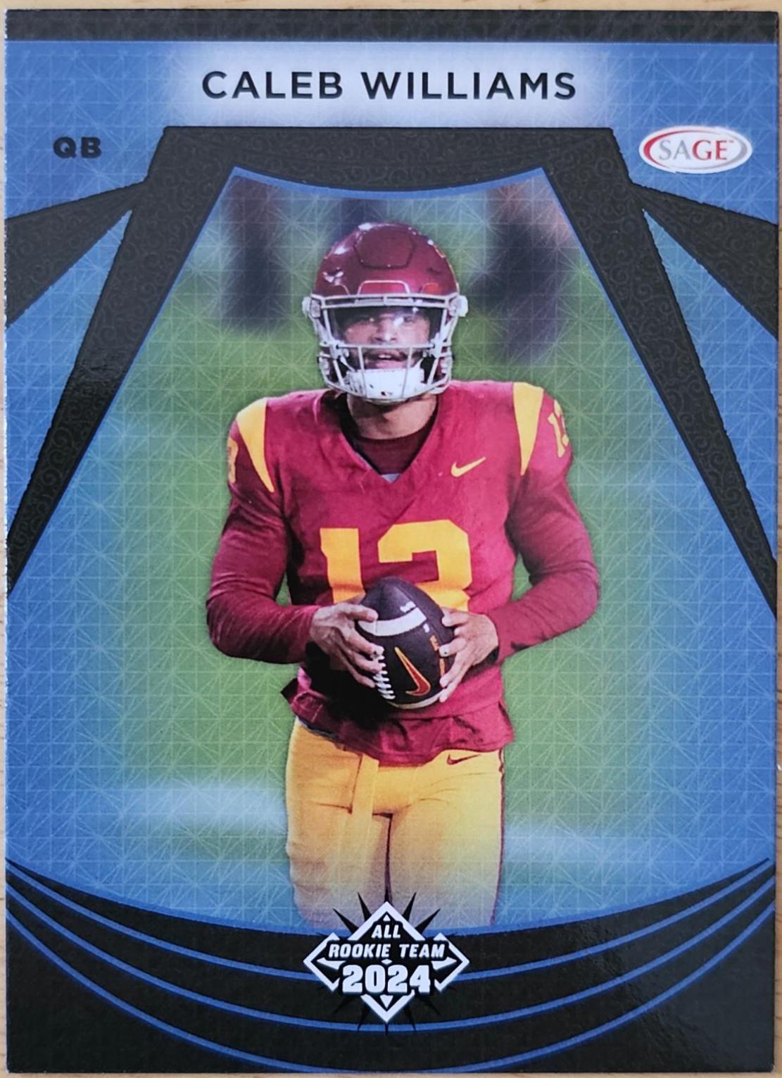 Caleb Williams #107 Prices | 2024 Sage HIT | Football Cards
