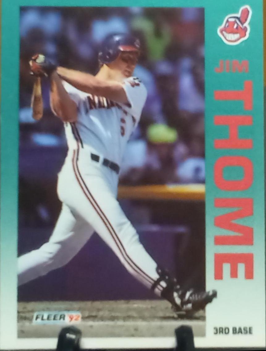 Jim Thome #125 Prices [Rookie] | 1992 Fleer | Baseball Cards