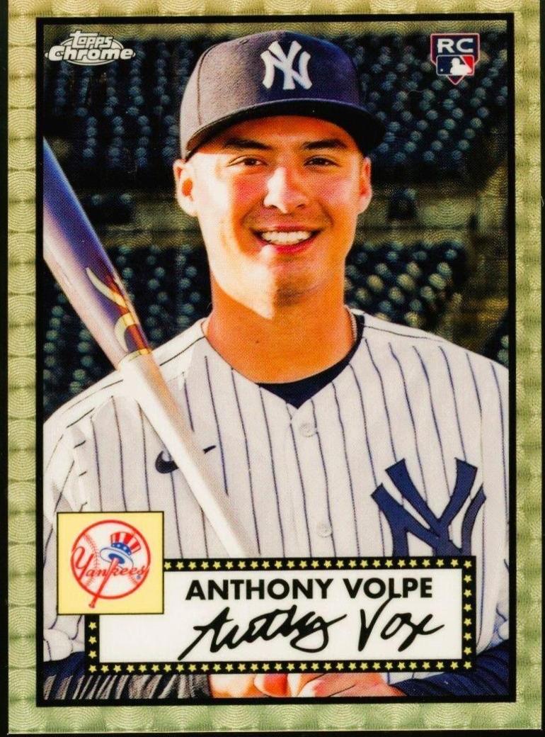 Anthony Volpe [Autograph] #52-2 Prices [Rookie] | 2023 Topps Chrome | Baseball Cards