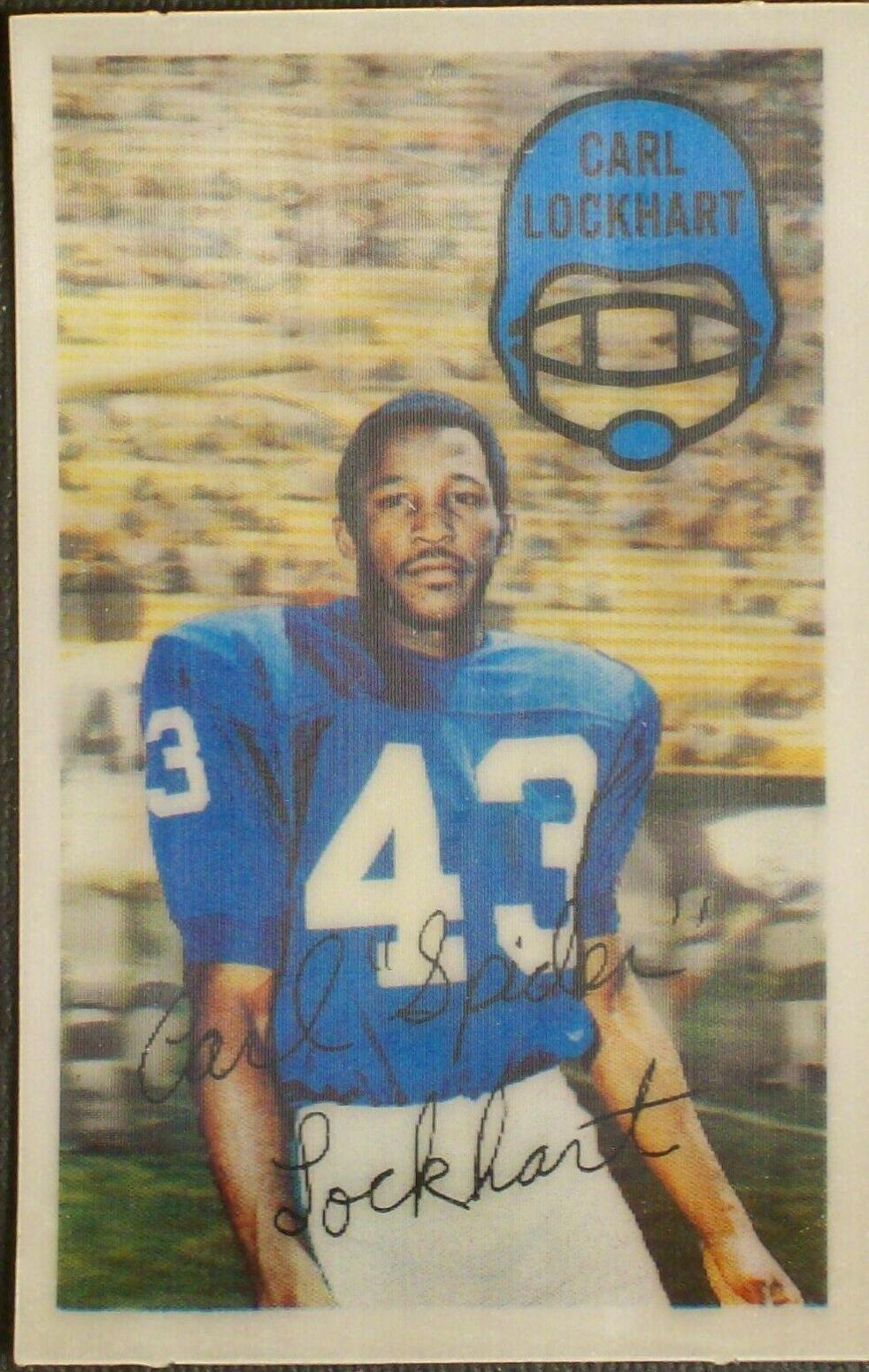 Carl Lockhart #58 Prices | 1970 Kellogg's | Football Cards