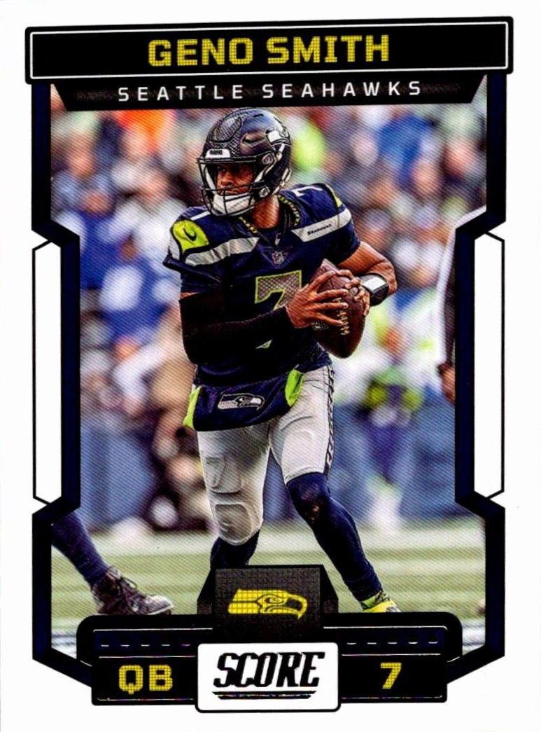 Geno Smith #179 Prices | 2023 Panini Score | Football Cards