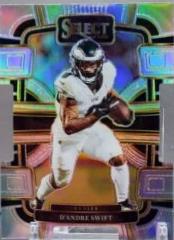 D'Andre Swift [Silver Prizm Die-Cut] | Ungraded | 2023 Panini Select