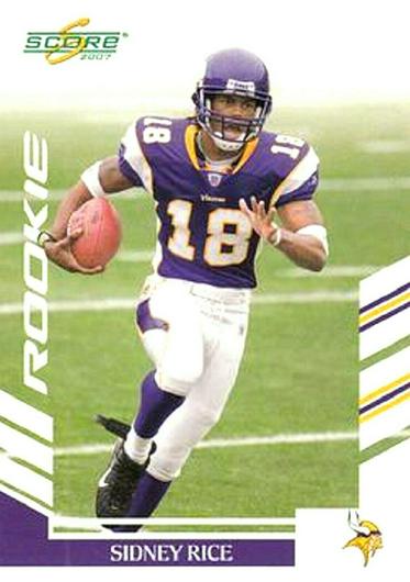 Sidney Rice | Ungraded | 2007 Panini Score