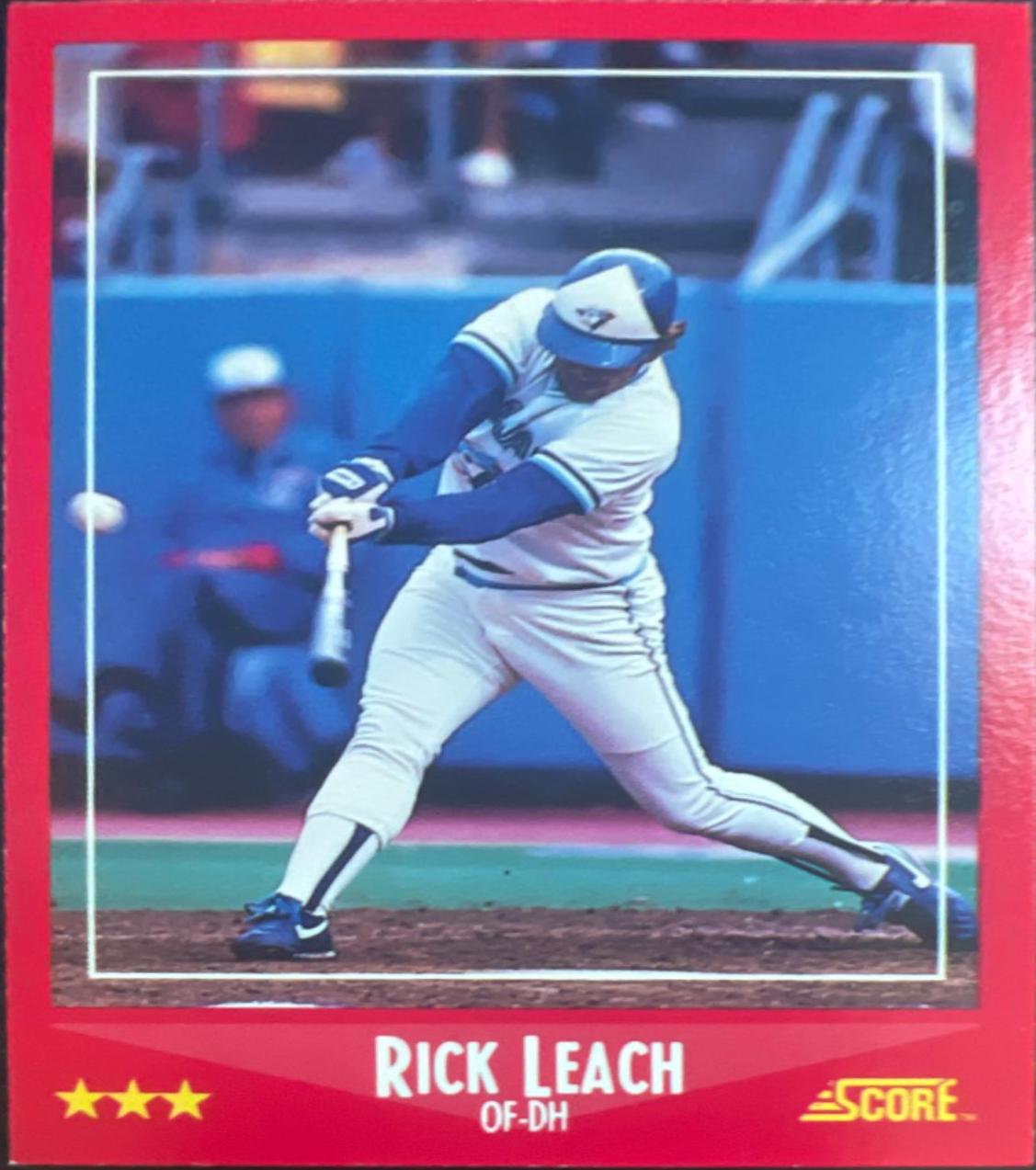 Rick Leach #257 Prices | 1988 Score | Baseball Cards