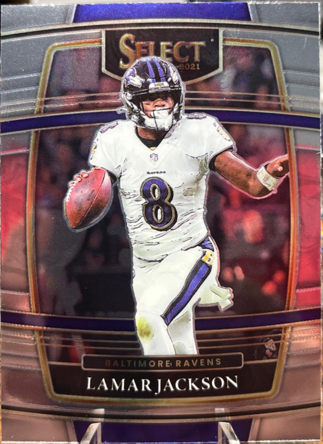 Lamar Jackson #5 Prices | 2021 Panini Select | Football Cards