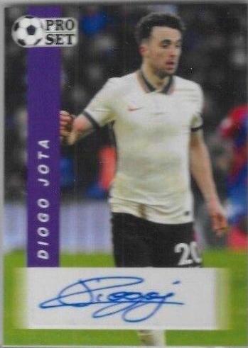 Diogo Jota #PS-DJ1 Prices | 2022 Pro Set Autographs | Soccer Cards