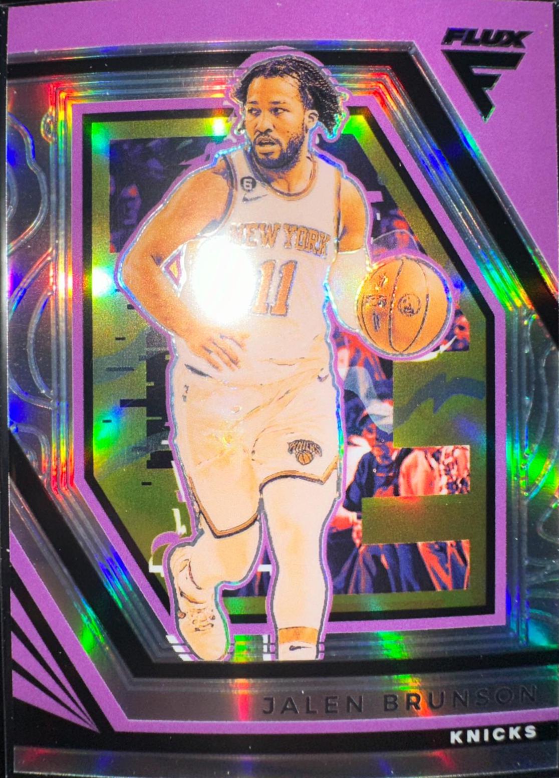 Jalen Brunson [Silver] #96 Prices | 2022 Panini Flux | Basketball Cards