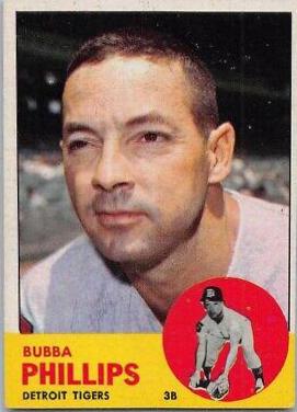 Bubba Phillips #177 Prices | 1963 Topps | Baseball Cards