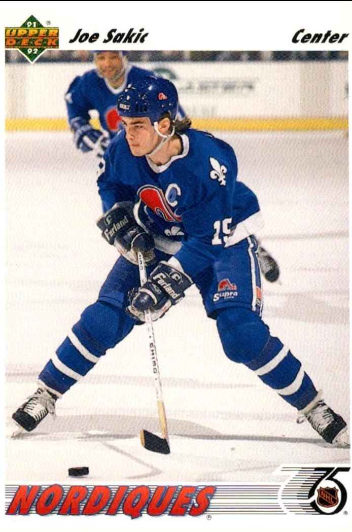 Joe Sakic #333 Prices | 1991 Upper Deck | Hockey Cards