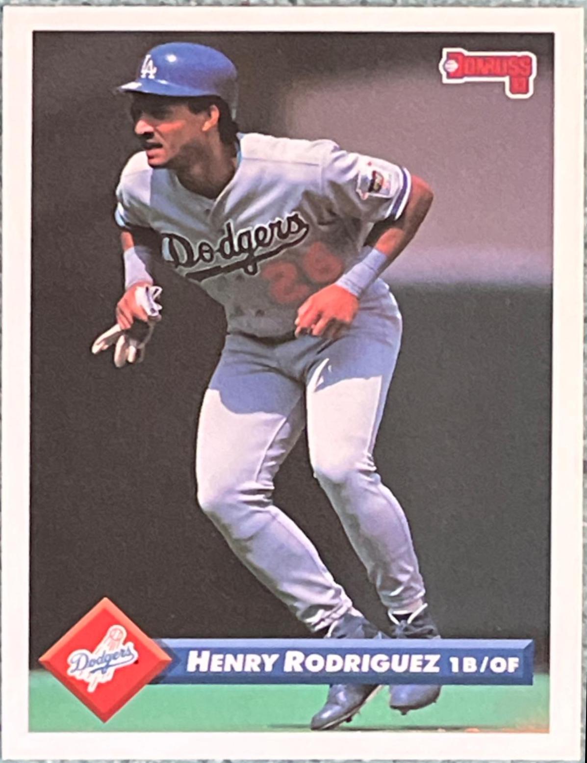 Henry Rodriguez #218 Prices | 1993 Donruss | Baseball Cards