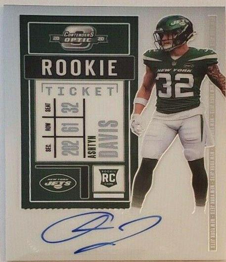 Ashtyn Davis [Autograph] | Ungraded | 2020 Panini Contenders Optic