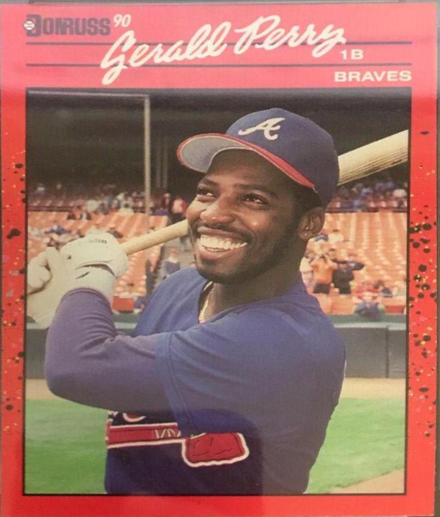 Gerald Perry #153 Prices | 1990 Donruss Aqueous Test | Baseball Cards