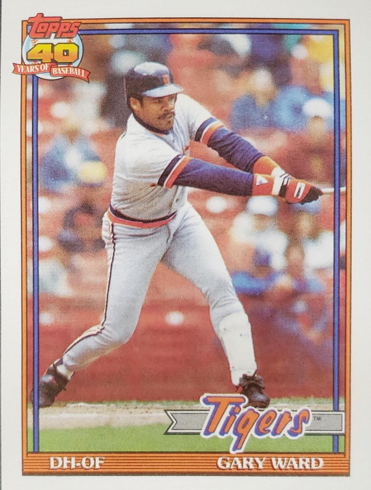 Gary Ward #556 Prices | 1991 Topps | Baseball Cards