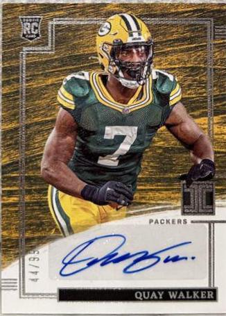 Quay Walker [Autograph] #147 Prices | 2022 Panini Impeccable | Football ...