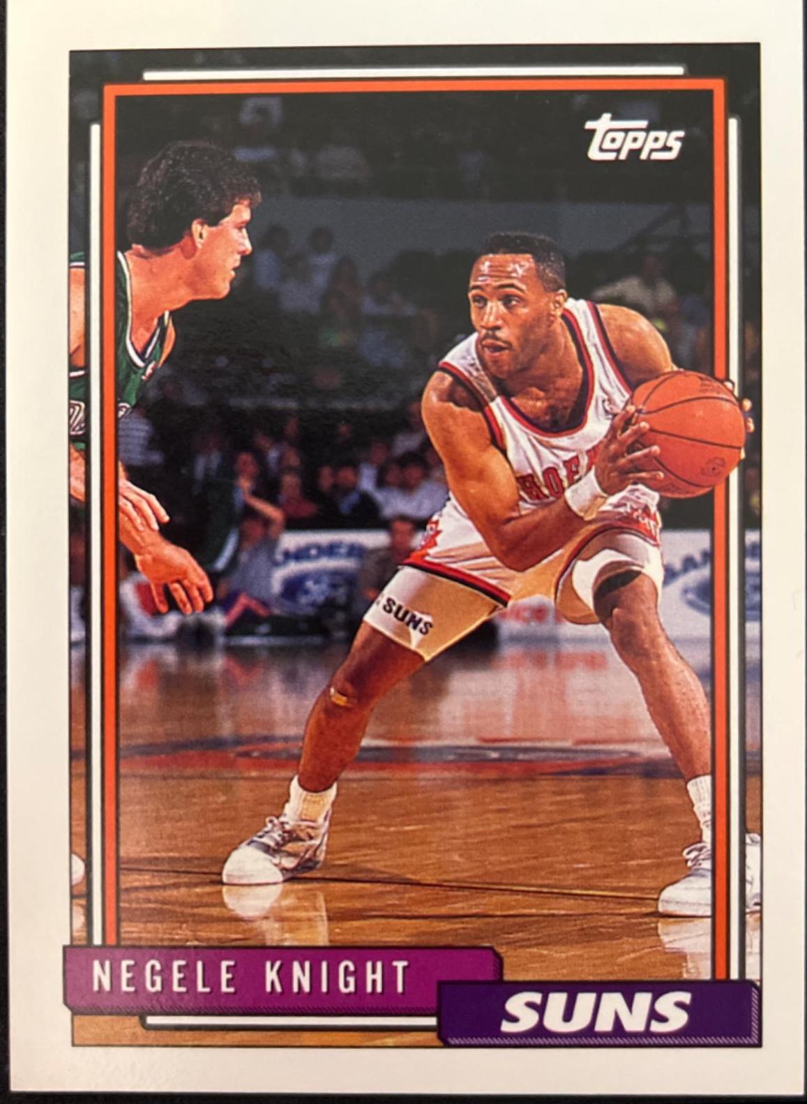 Negele Knight #84 Prices | 1992 Topps | Basketball Cards