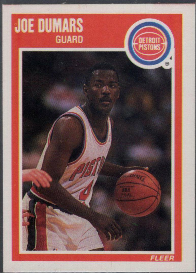 Joe Dumars #45 Prices | 1989 Fleer | Basketball Cards
