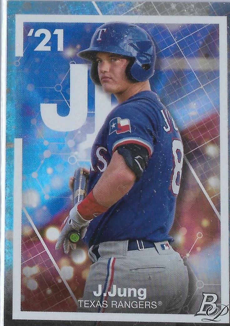 Josh Jung #PE-22 Prices | 2021 Bowman Platinum Precious Elements ...