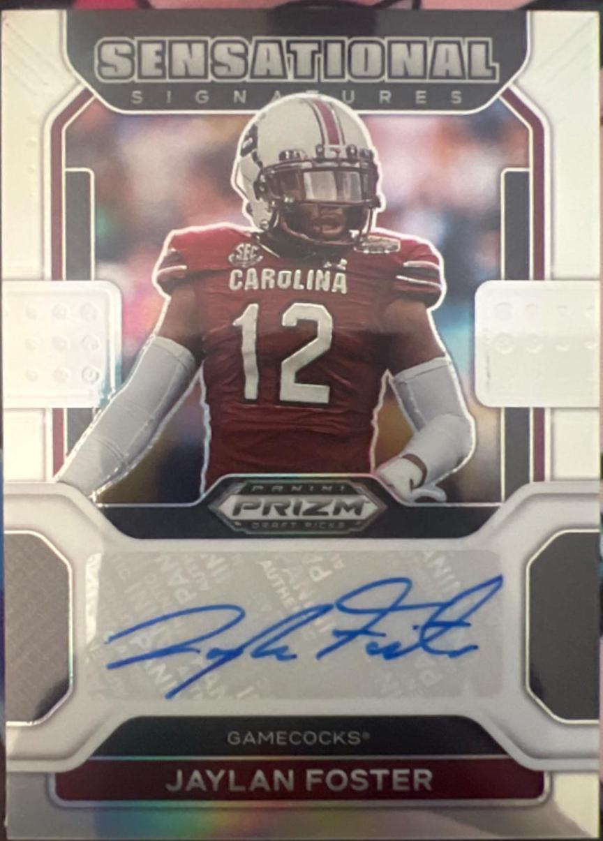 Jaylan Foster [Silver] #SS-JFO Prices | 2023 Panini Chronicles Draft ...