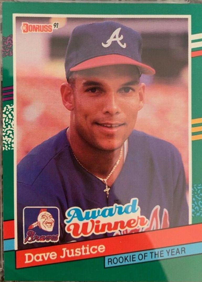 Dave Justice #683 Prices [Rookie] | 1991 Donruss | Baseball Cards