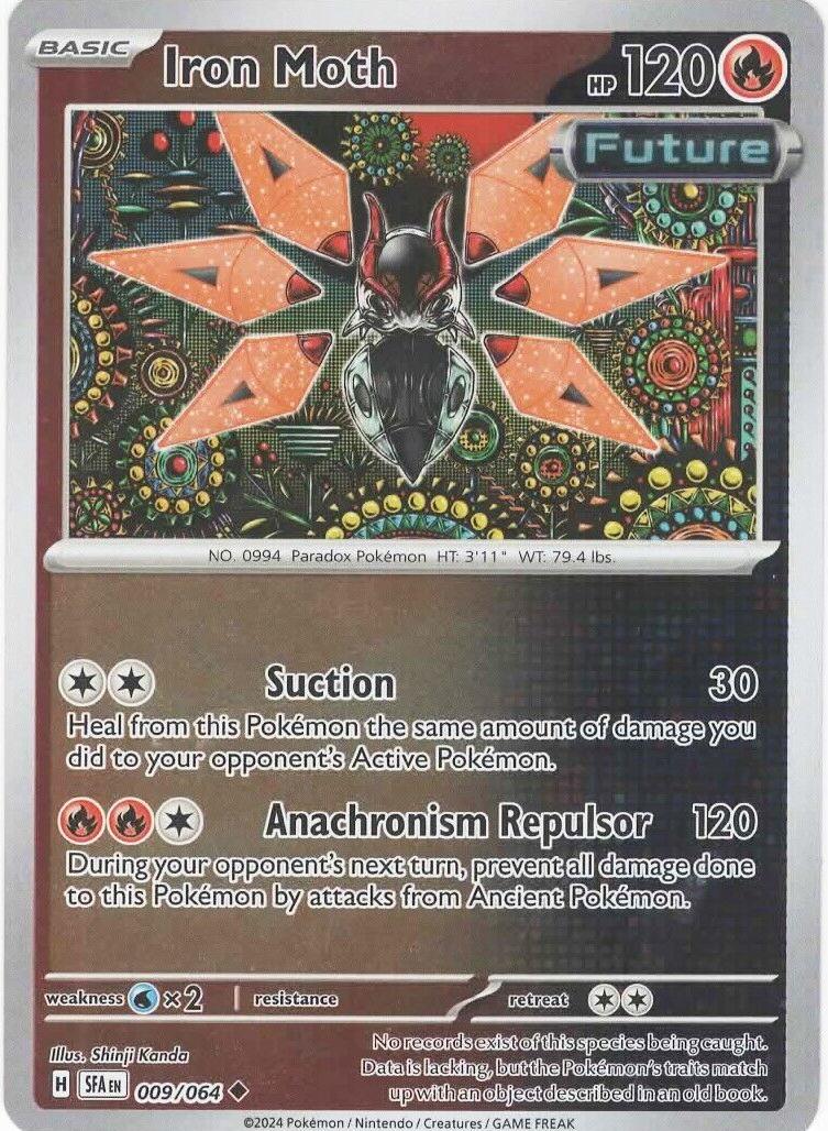 Iron Moth [Reverse Holo] #9 Prices | Pokemon Shrouded Fable | Pokemon Cards