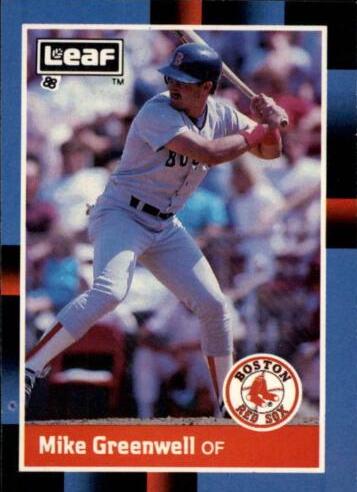 Mike Greenwell #153 Prices | 1988 Leaf | Baseball Cards