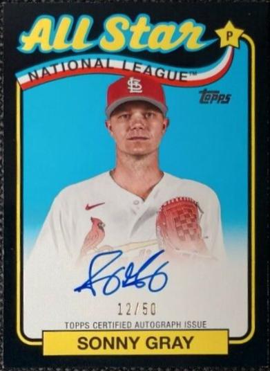 Sonny Gray [Black] #89ASA-SG Precios | 2024 Topps 1989 All-Star ...