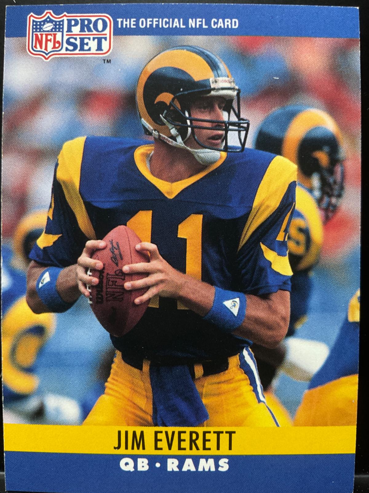 Jim Everett #165 Prices | 1990 Pro Set | Football Cards