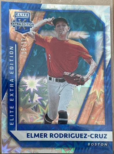 Elmer Rodriguez Cruz [Blue] | Ungraded | 2021 Panini Elite Extra Edition