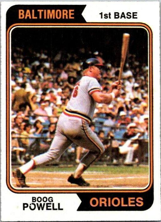 Boog Powell #460 Prices | 1974 Topps | Baseball Cards