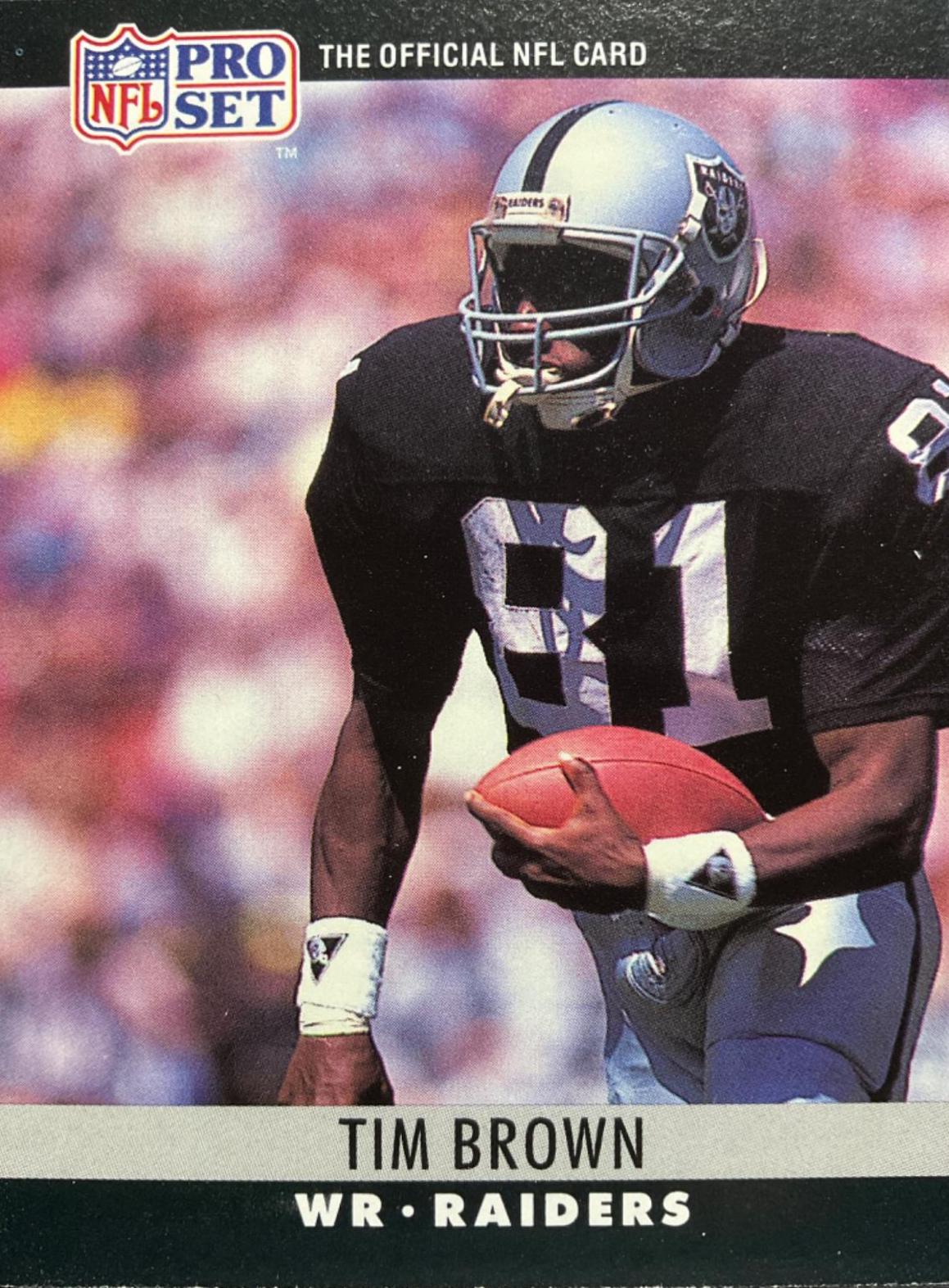 Tim Brown #150 Prices | 1990 Pro Set | Football Cards