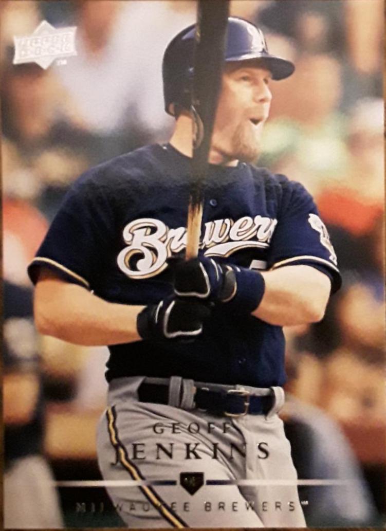 Geoff Jenkins #60 Prices | 2008 Upper Deck | Baseball Cards