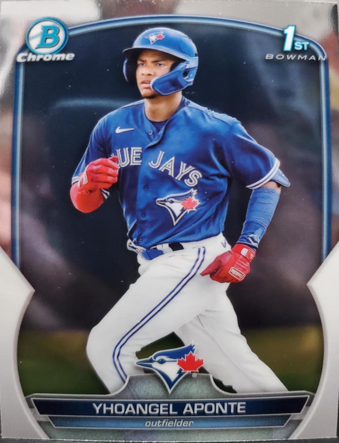 Yhoangel Aponte #BCP-110 Prices | 2023 Bowman Chrome Prospects ...