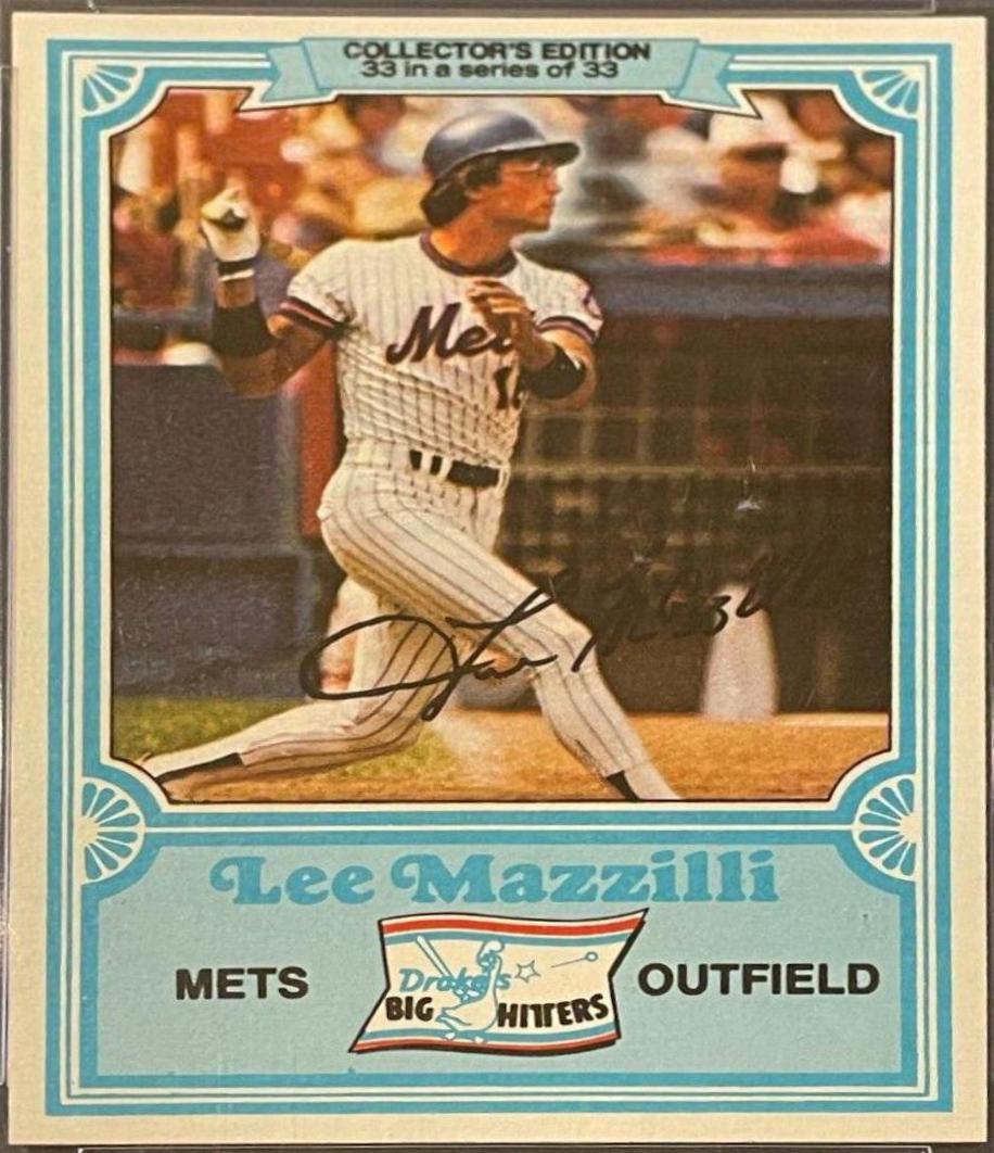 Lee Mazzilli #33 Prices | 1981 Drake's | Baseball Cards