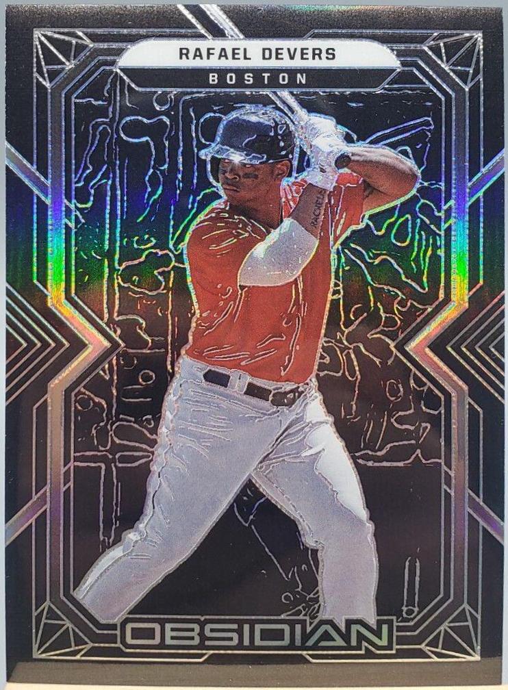 Rafael Devers #45 Prices | 2022 Panini Chronicles Obsidian | Baseball Cards