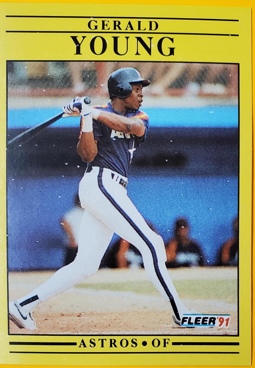 Gerald Young #521 Prices | 1991 Fleer | Baseball Cards