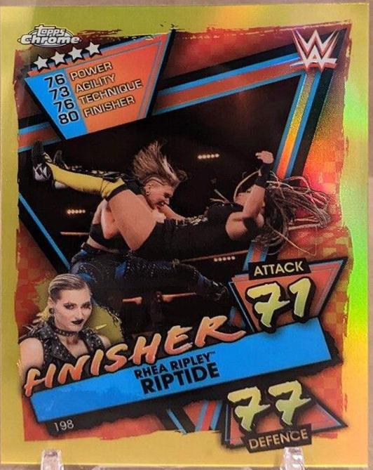 Rhea Ripley [Yellow] #198 Prices | 2021 Topps Slam Attax Chrome WWE ...