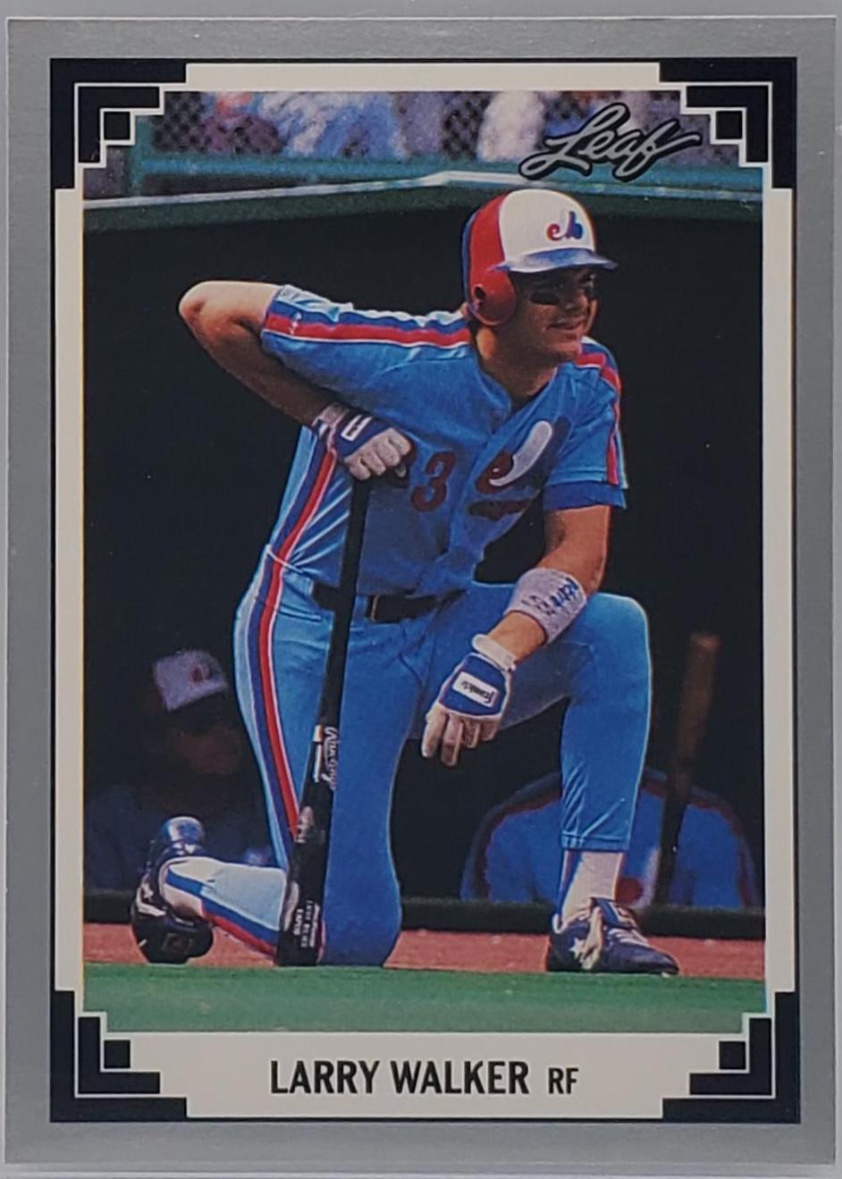 Larry Walker #241 Prices | 1991 Leaf | Baseball Cards