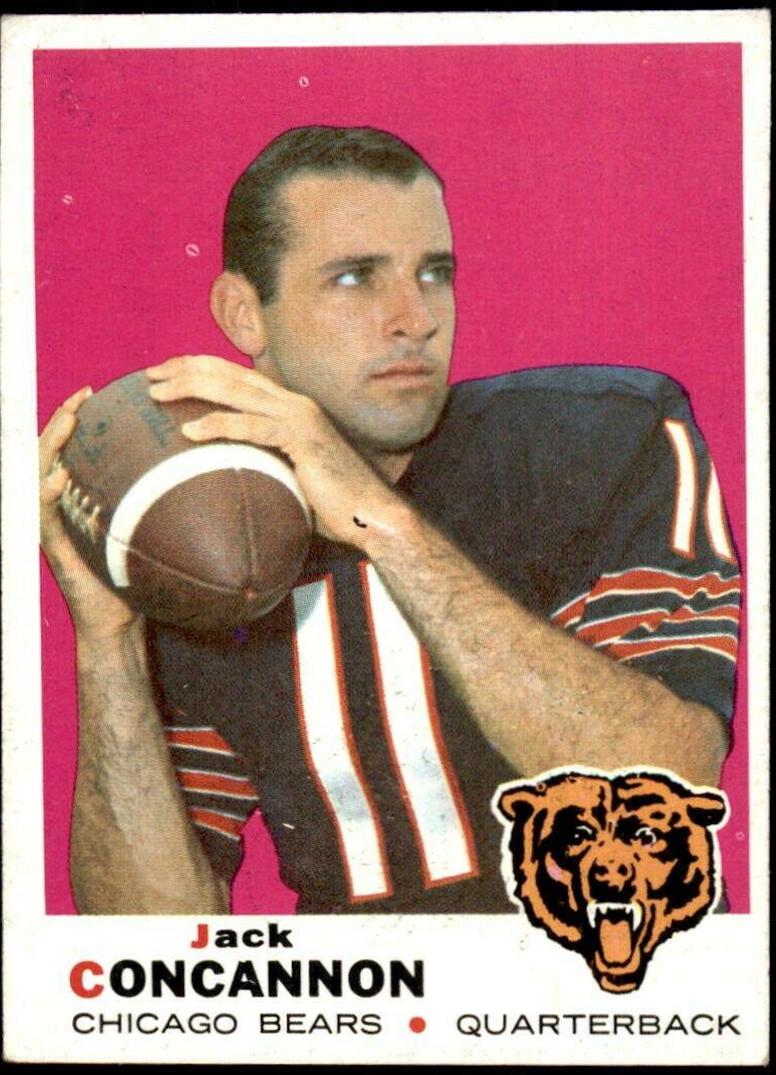 Jack Concannon #186 Prices | 1969 Topps | Football Cards