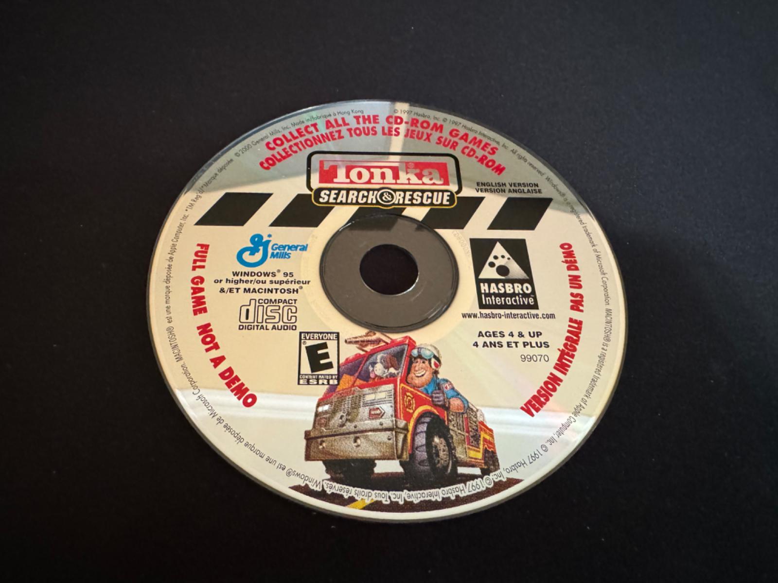 Tonka Search & Rescue [General Mills] Prices PC Games | Compare Loose ...